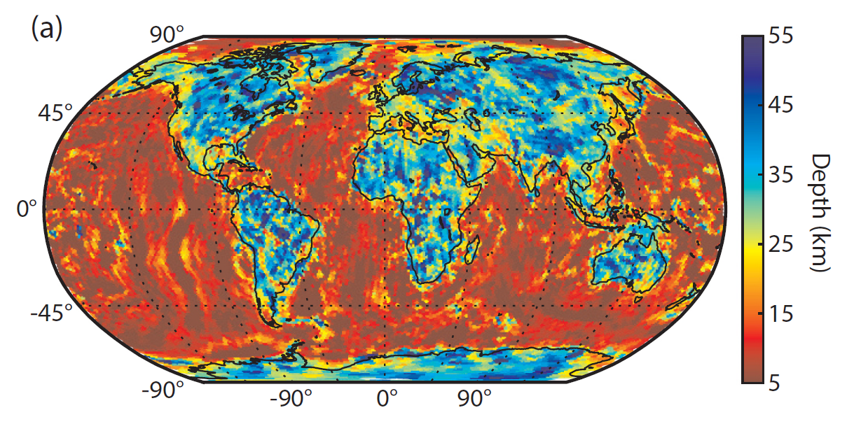 A global Curie depth model utilising the equivalent source magnetic ...